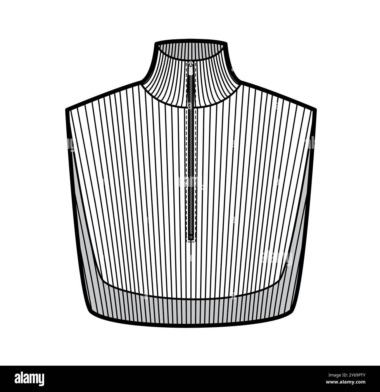 Black cowl neck dress Stock Vector Images - Alamy