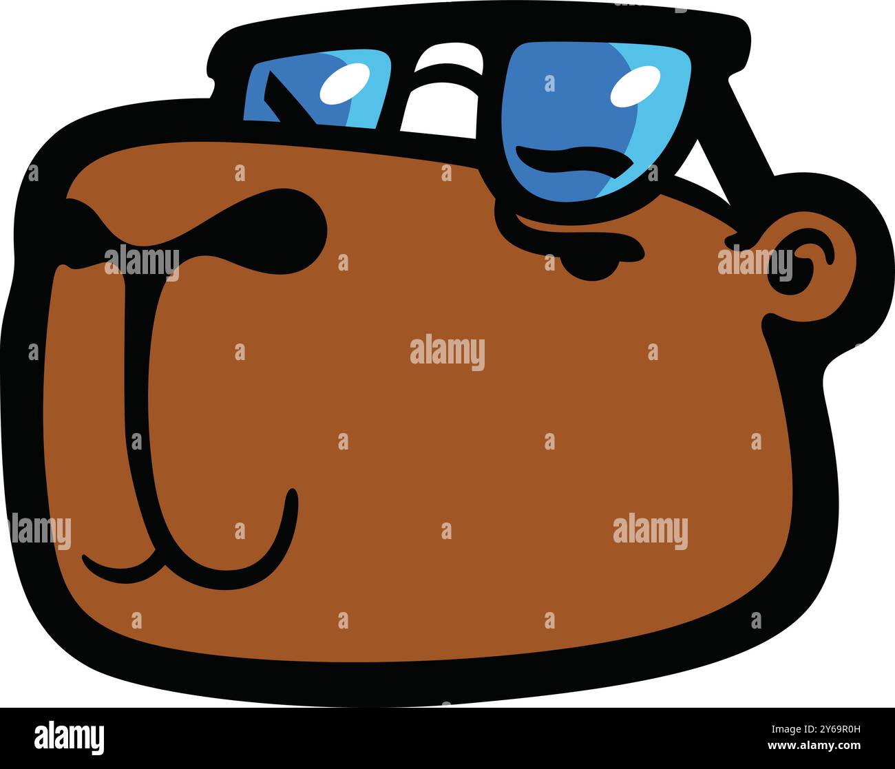 Cartoon capybara vector vectors hi-res stock photography and images - Alamy