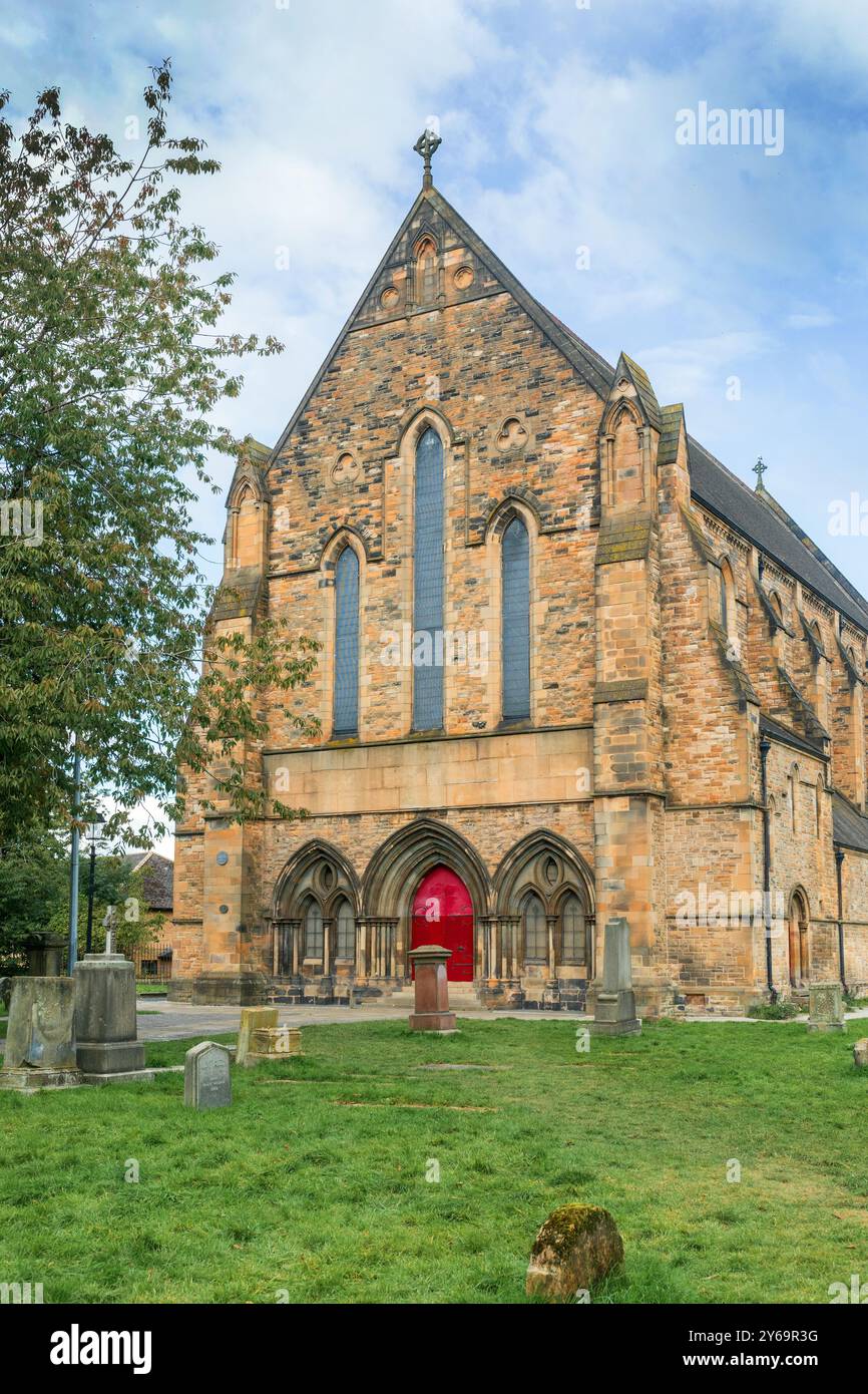 Govan old parish church. The church yard is thought to be the oldest ...