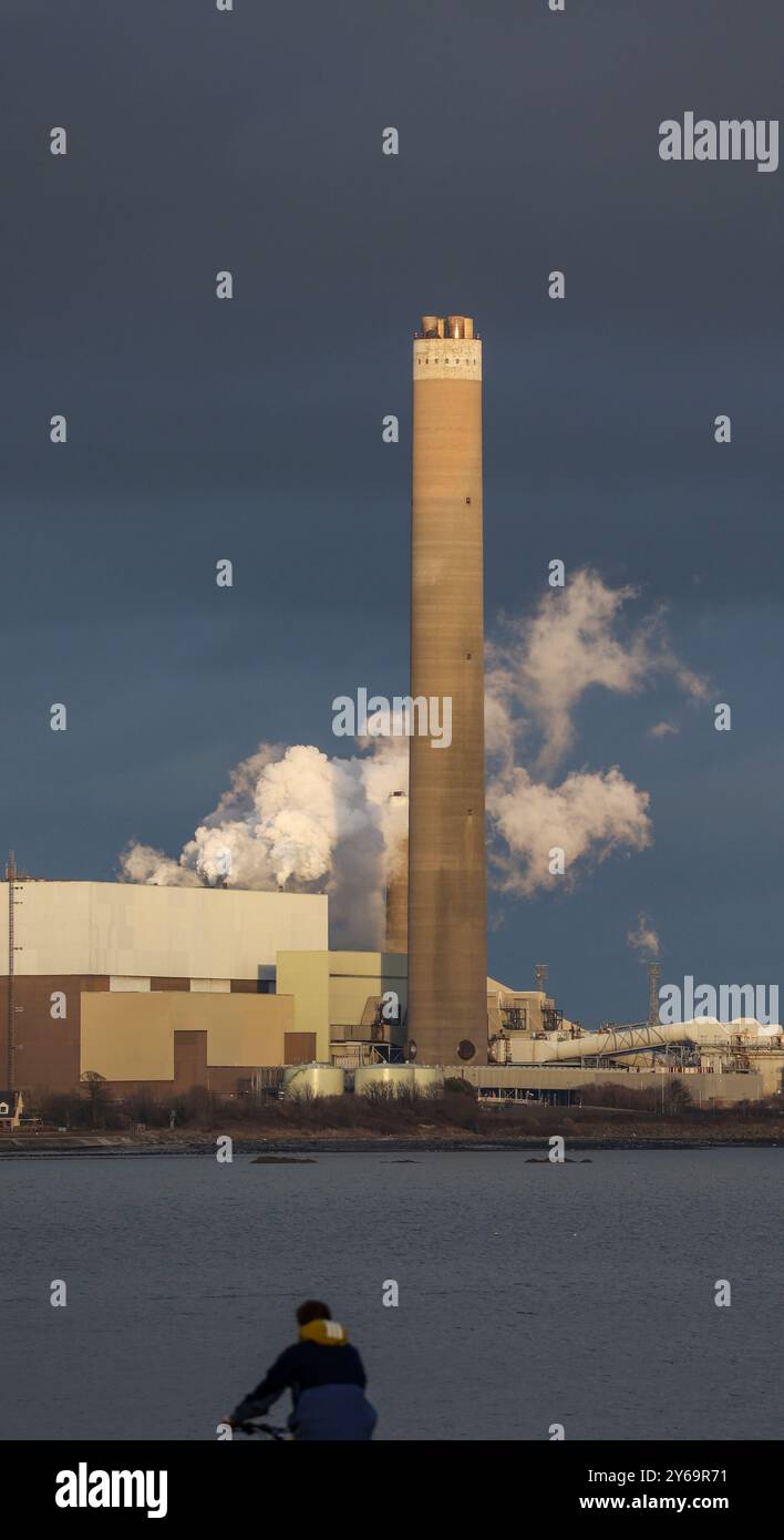 Steam plumes kilroot hi-res stock photography and images - Alamy