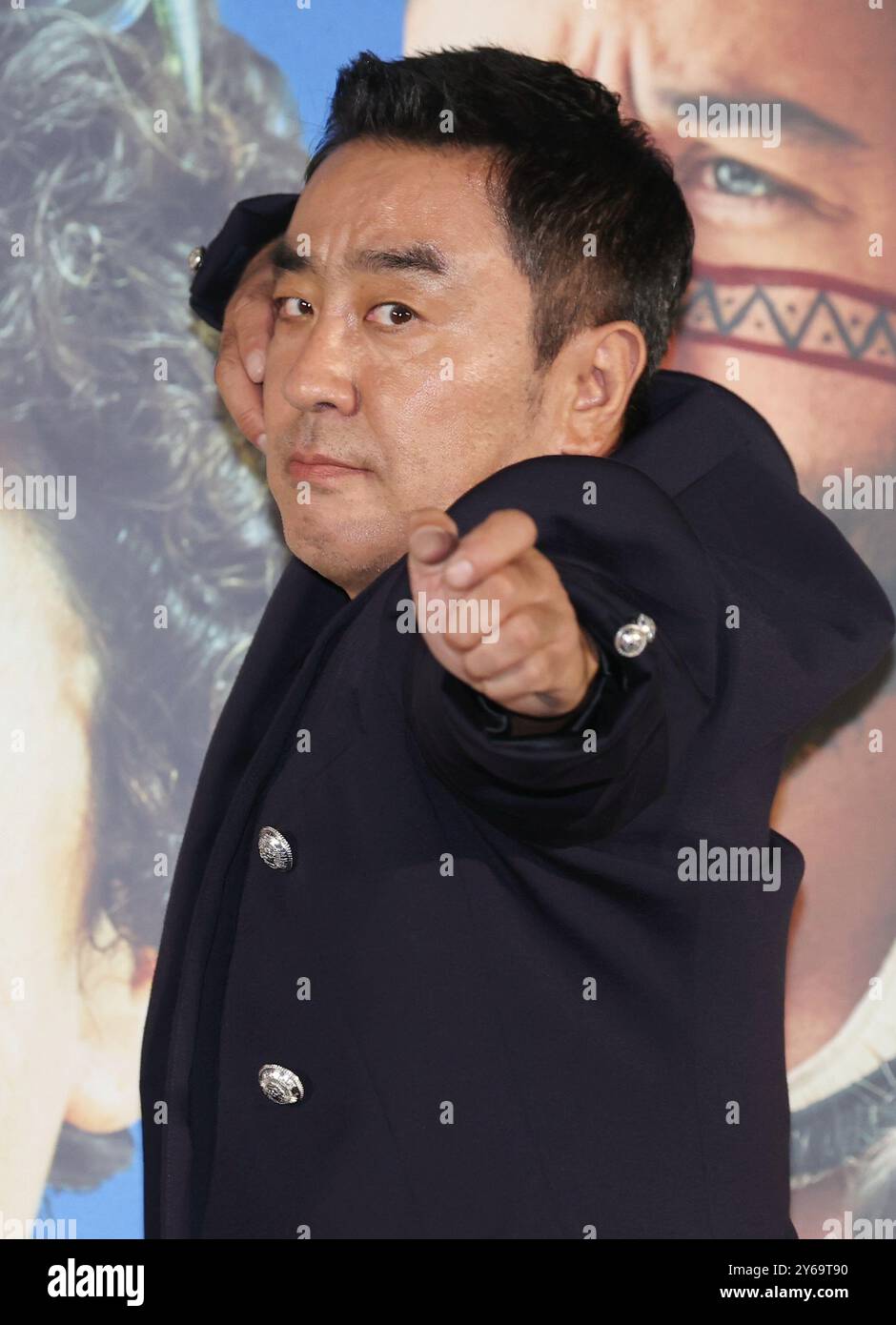 25th Sep, 2024. S. Korean actor Ryu Seung-ryong South Korean actor Ryu Seung-ryong, who stars in ...