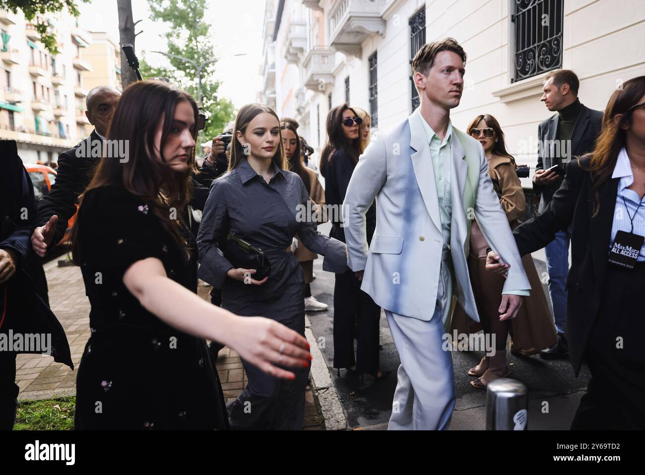 Milan, Milan Women's Fashion Week: Spring/Summer 2025 - Arrivals at the ...