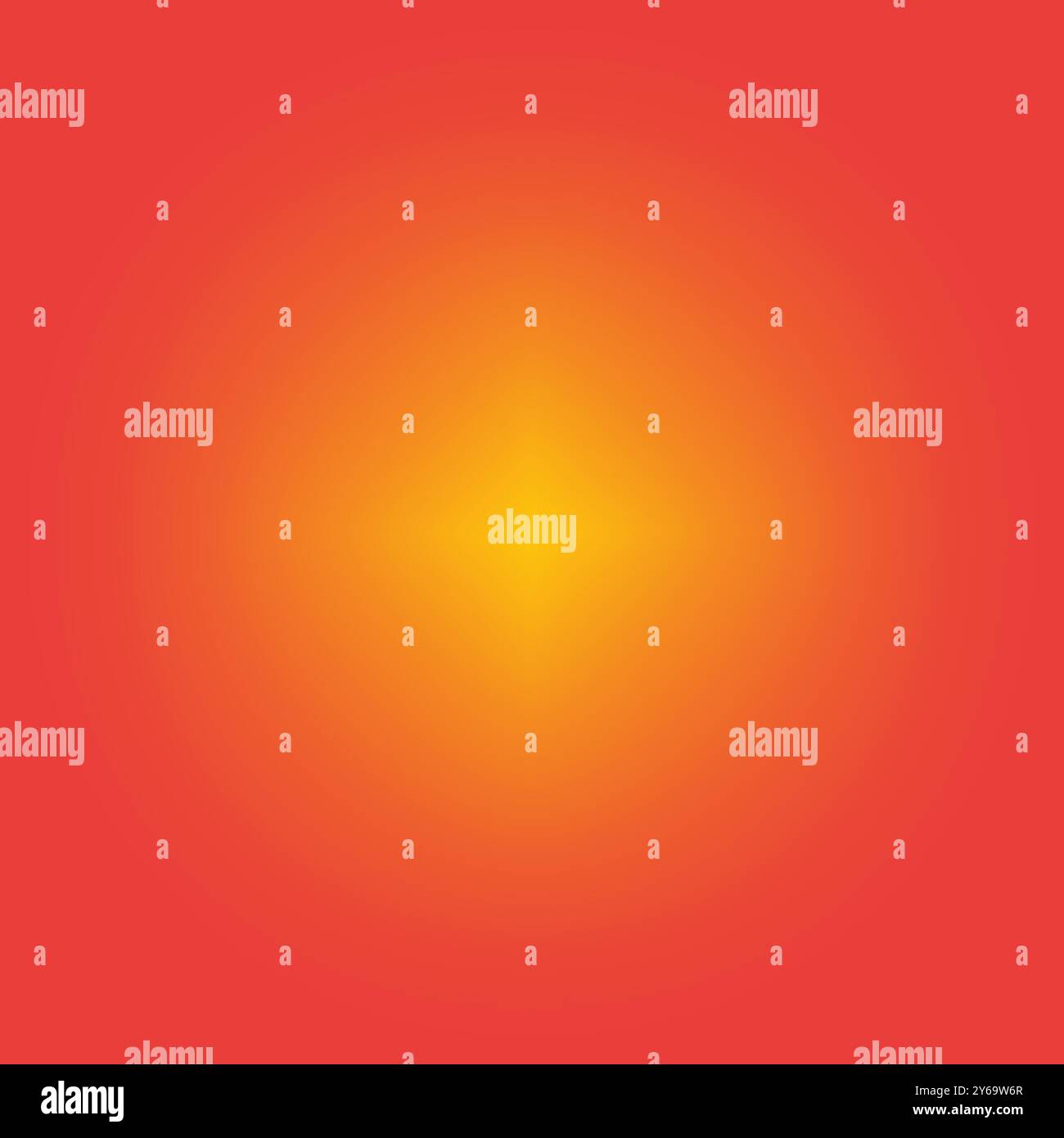 Sunburst gradient. Yellow center glow. Red outer edge. Radiant vector ...
