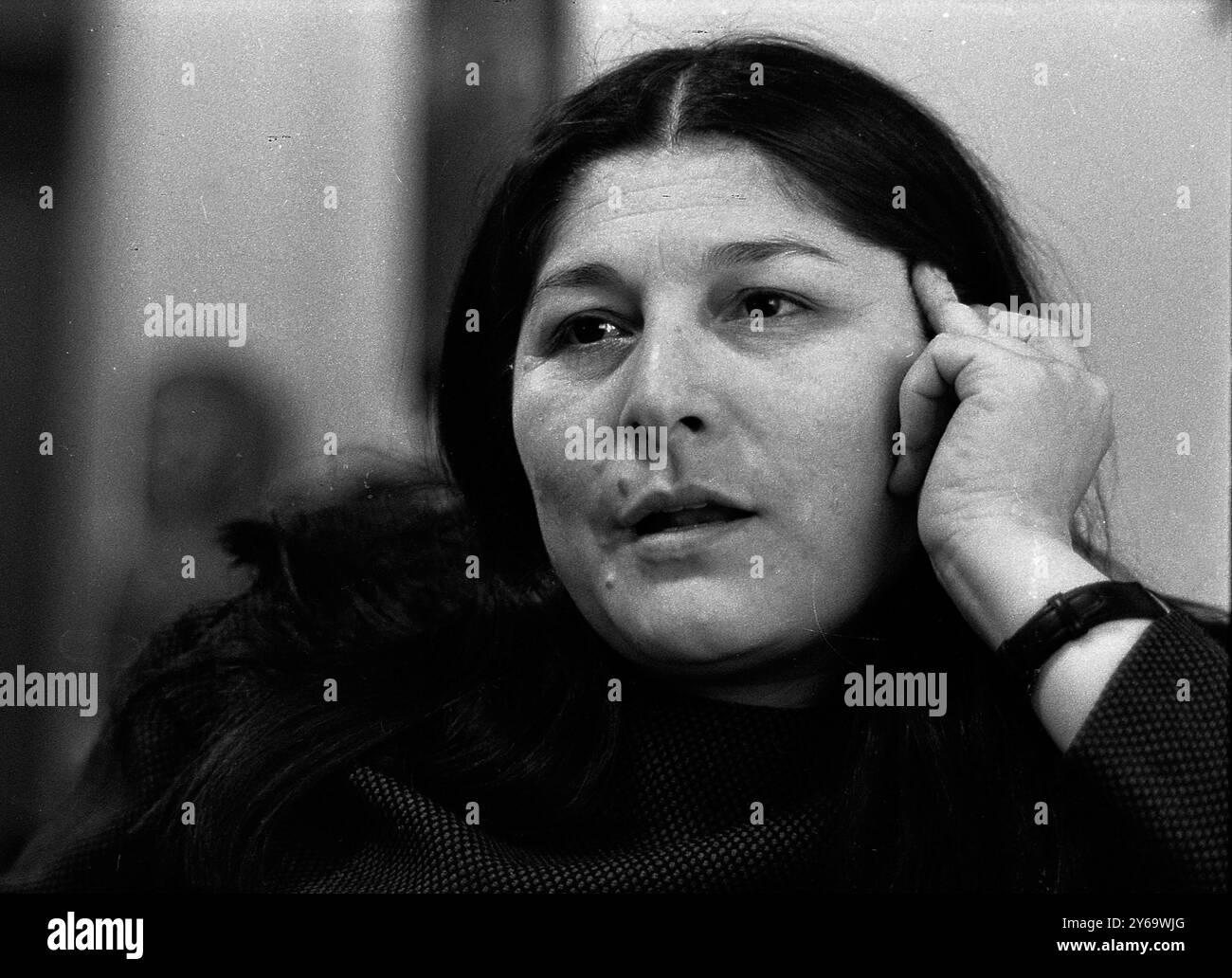 Argentine folklore singer Mercedes Sosa (born Haydee Mercedes Sosa ...