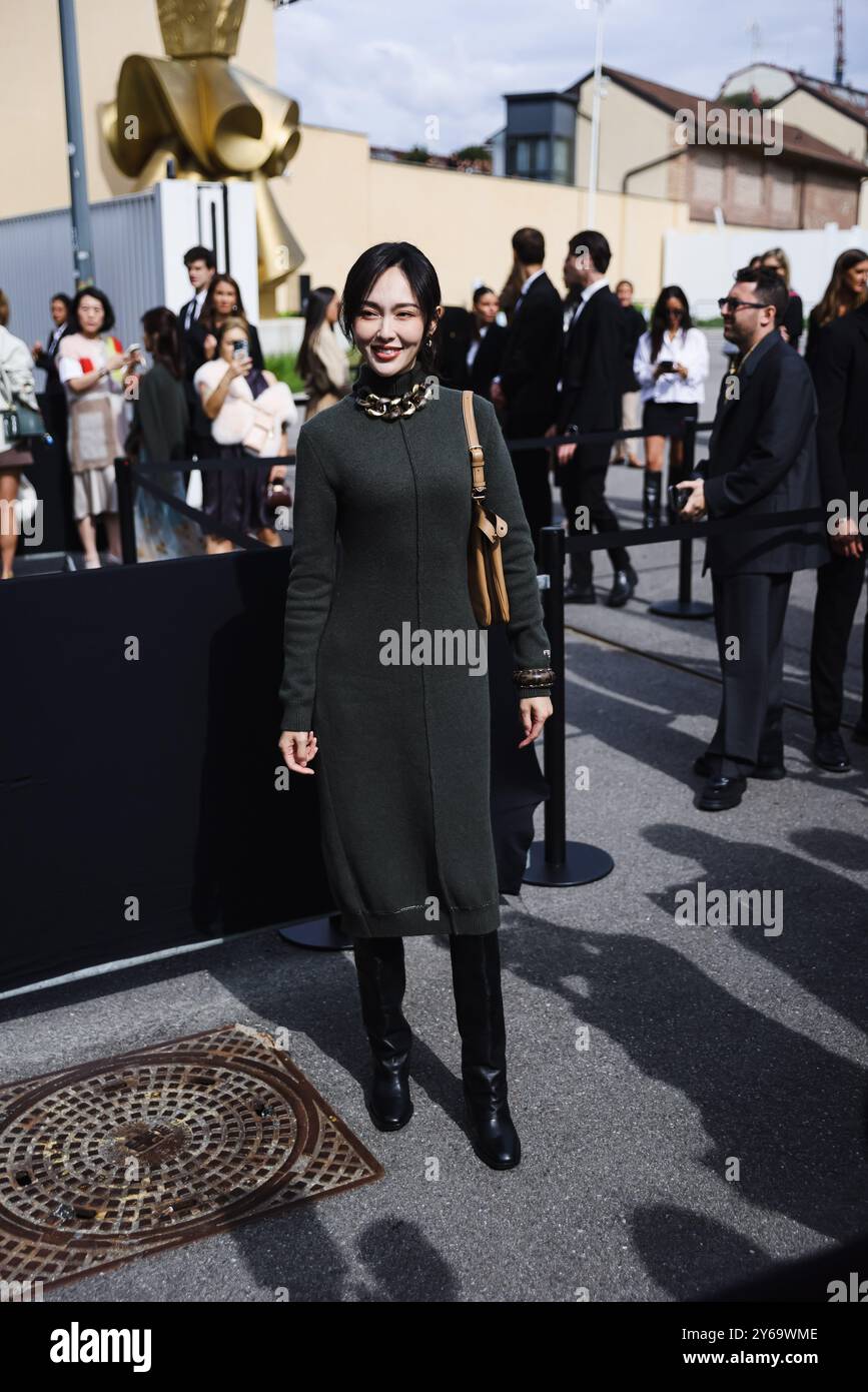 Milan, Milan Women's Fashion Week: Spring/Summer 2025 - Arrivals at the ...