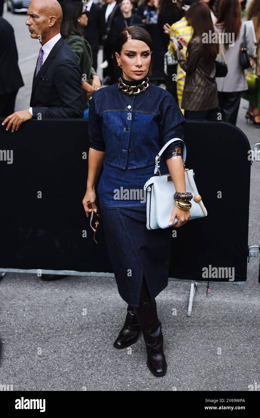 Milan, Milan Women's Fashion Week: Spring/Summer 2025 - Arrivals at the ...