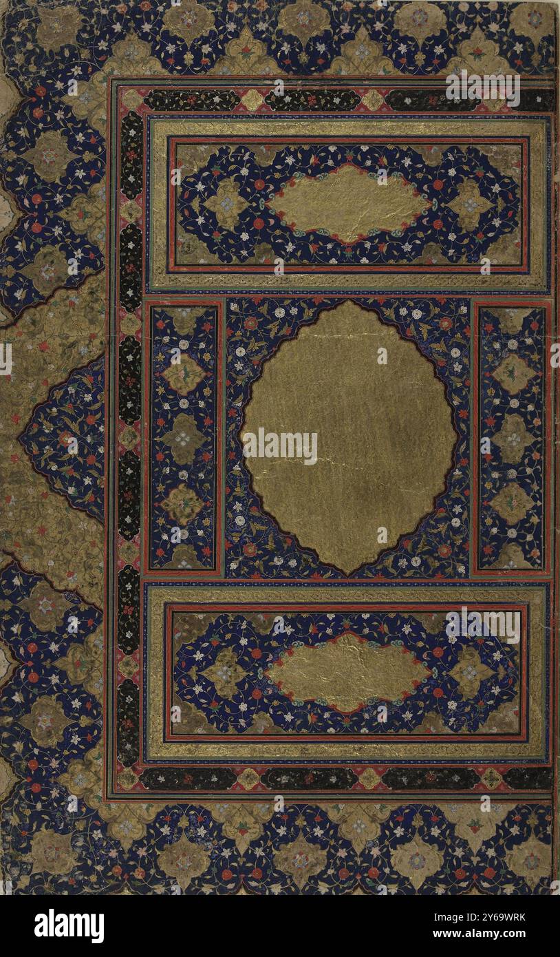 Illuminated frontispiece, 1500-50, Calligraphy, Arabic, Calligraphy ...