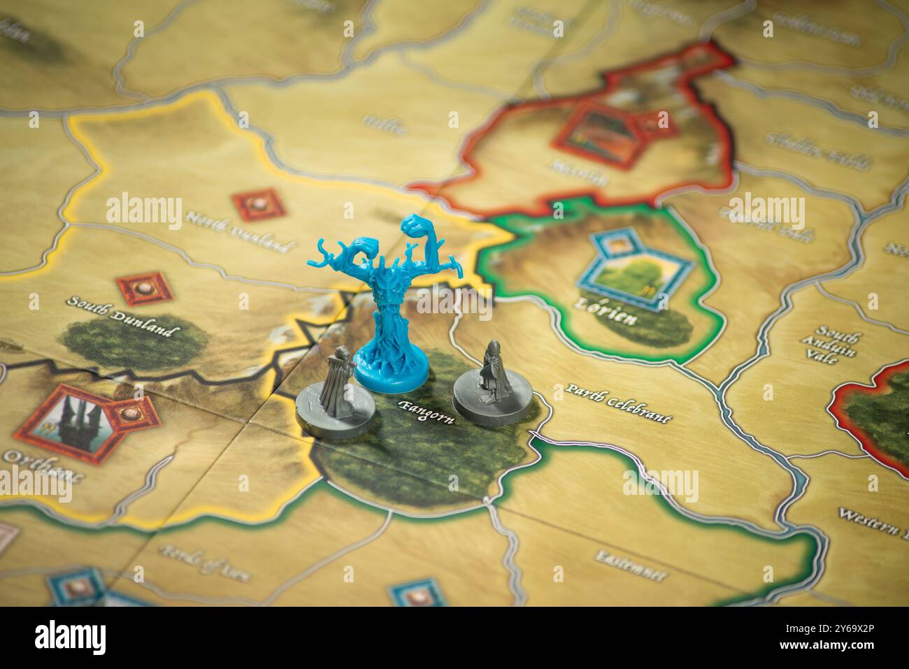 Middle earth map lord of the rings hi-res stock photography and images ...