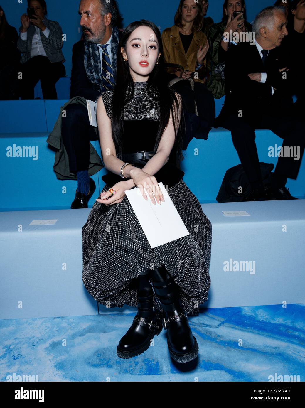 Paris, France. 24th Sep, 2024. Dilraba Dilmurat attends CHRISTIAN DIOR ...