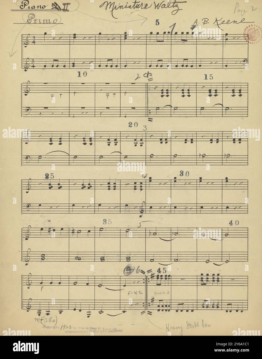 Miniature waltz hi-res stock photography and images - Alamy