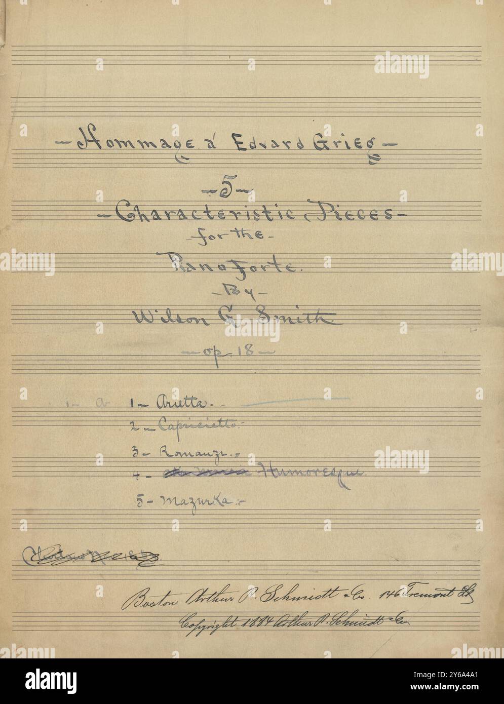 Hommage a edvard grieg hi-res stock photography and images - Alamy