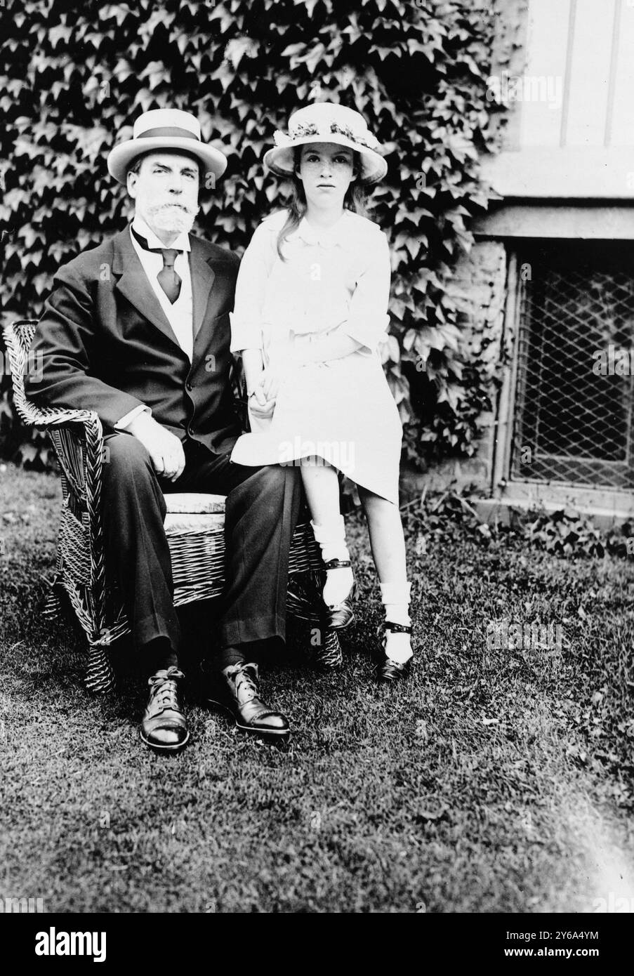 C.E. Hughes & Elizabeth, Charles Evans Hughes, full-length portrait ...