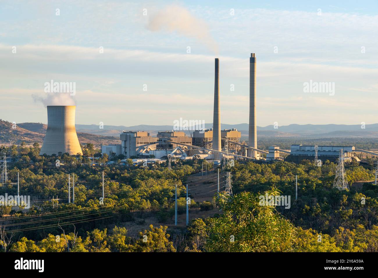 Callide Power Station is located near Biloela, in Central Queensland ...