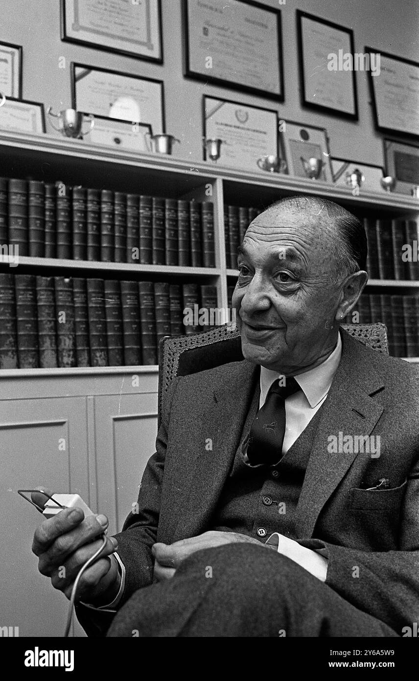 Argentine cardiologist Pedro Cossio during an interview in Buenos Aires ...