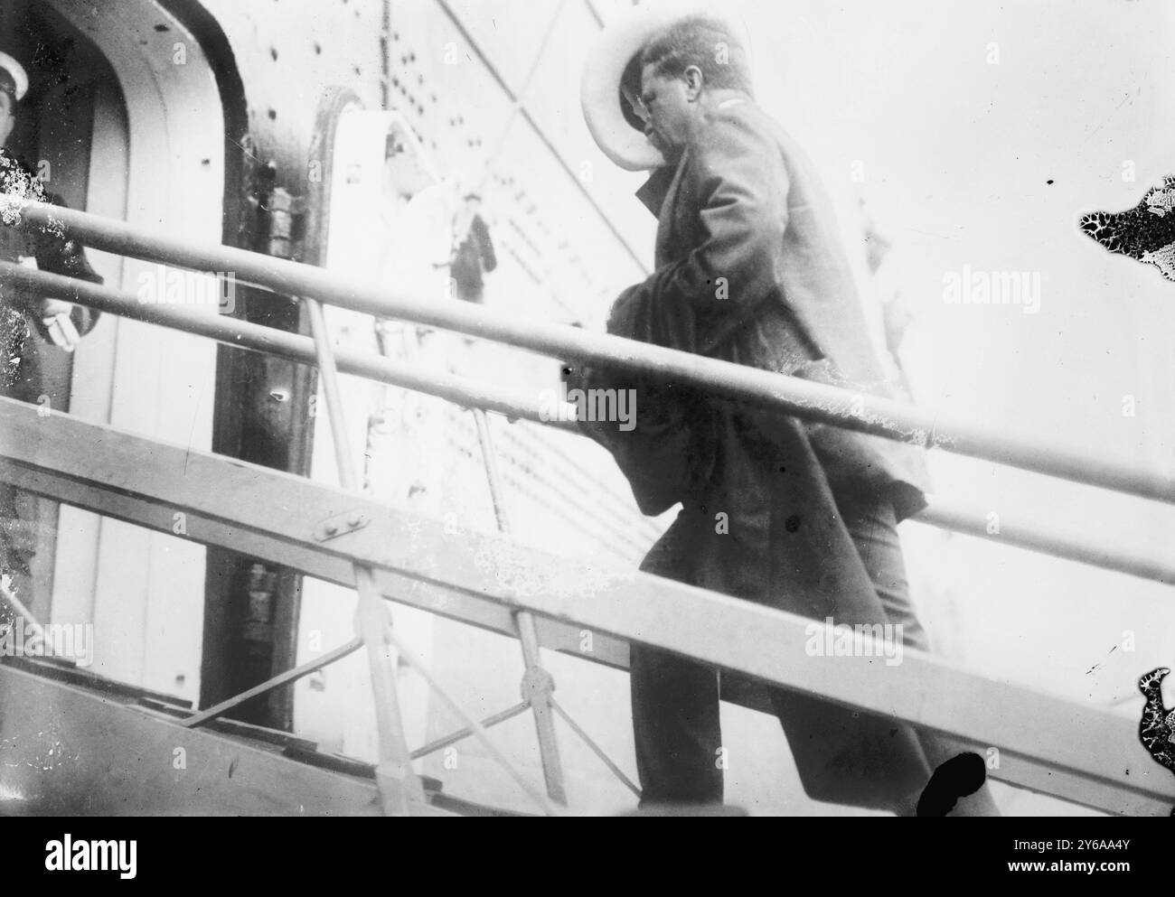 Theodore roosevelt boarding hi-res stock photography and images - Alamy