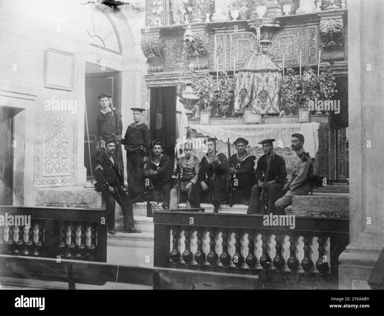 Altar jesuits monastery hi-res stock photography and images - Alamy