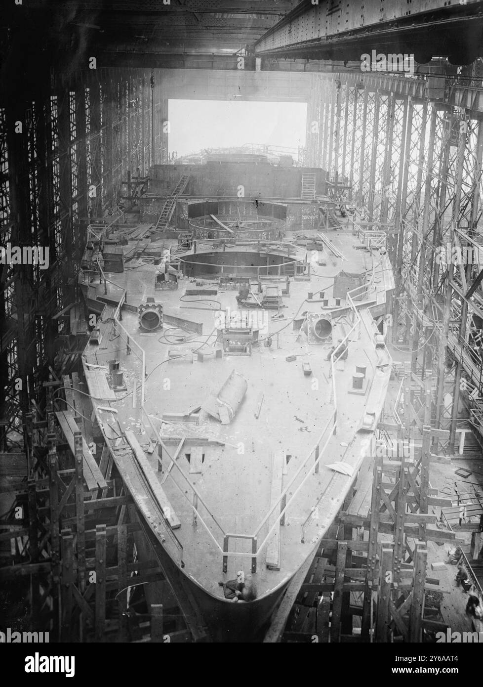 Dreadnought battleship uss arkansas hi-res stock photography and images ...