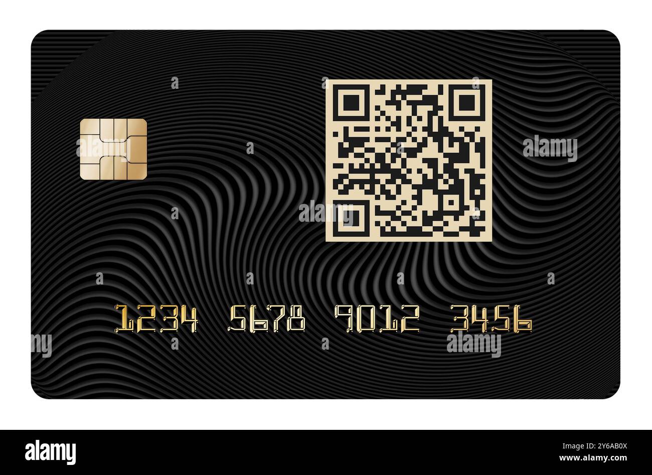 Here is a generic QR credit card. A QR credit card is a card that ...