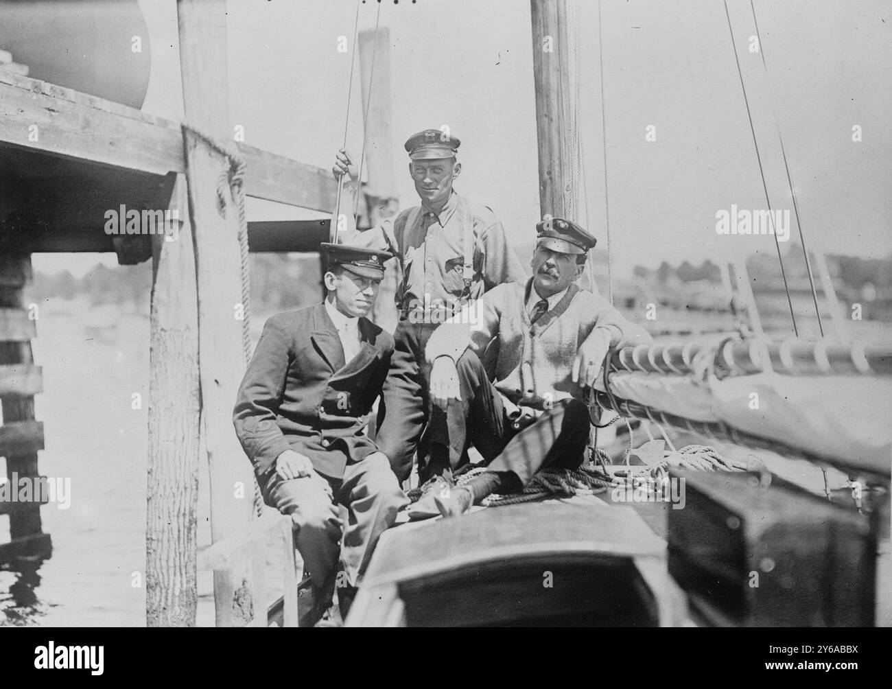 F. B. Thurber; T.R. Goodwin; T.F. Day, Photo shows Frederick B. Thurber ...