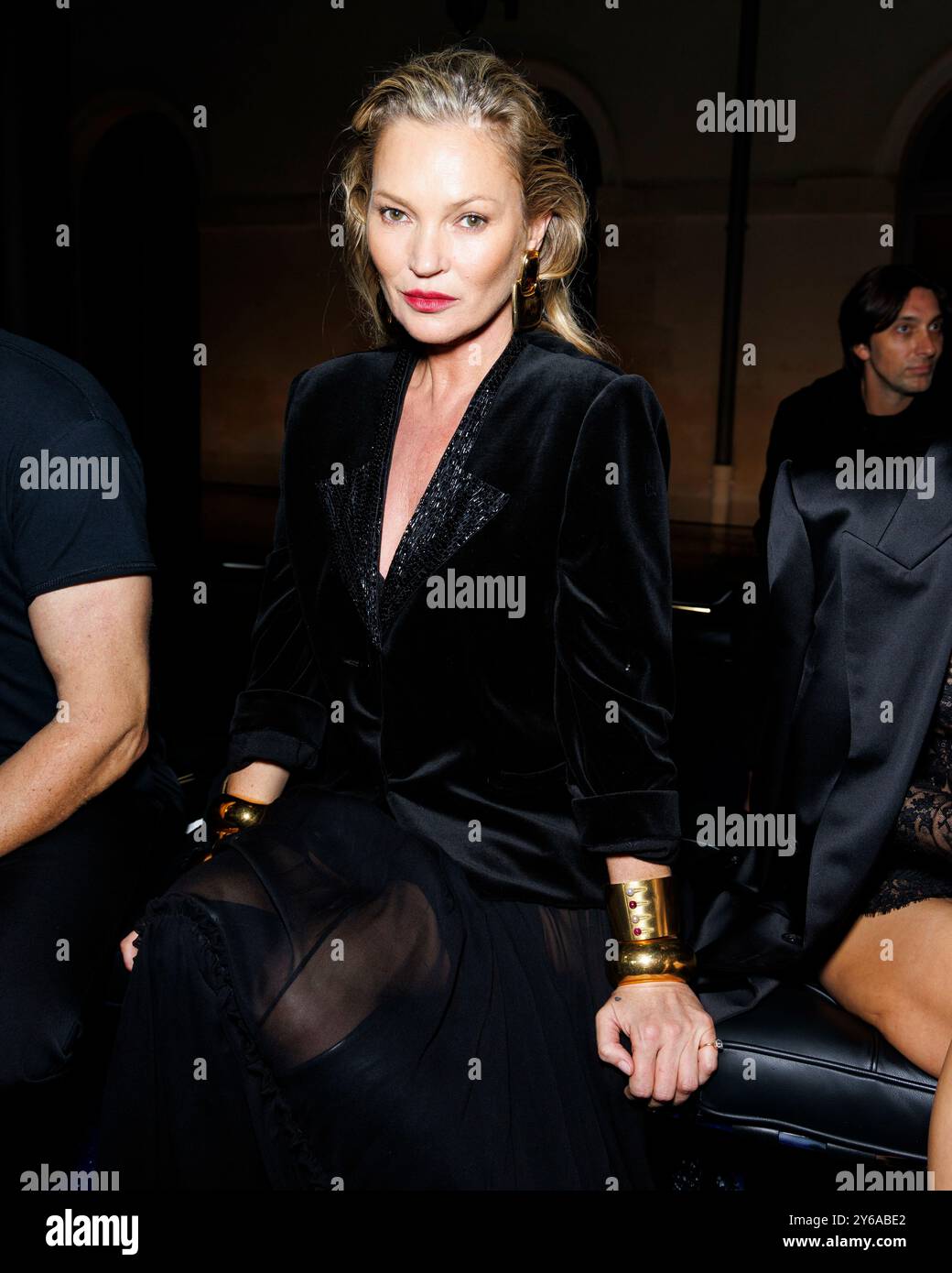 Catwalk model kate moss hi-res stock photography and images - Alamy