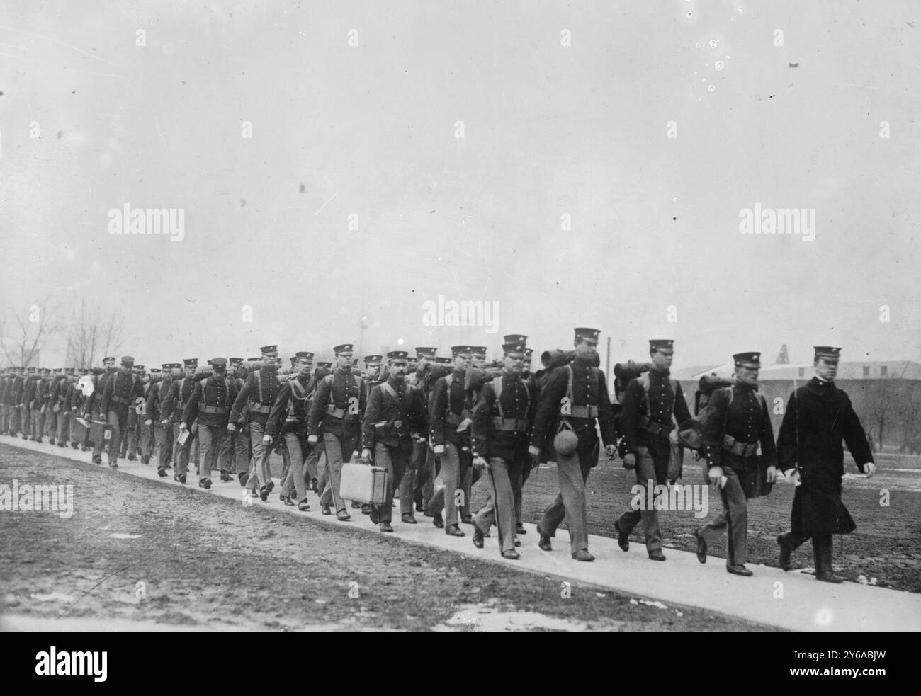 Boston Marines going on PRAIRIE, Photo shows Marines getting ready to ...