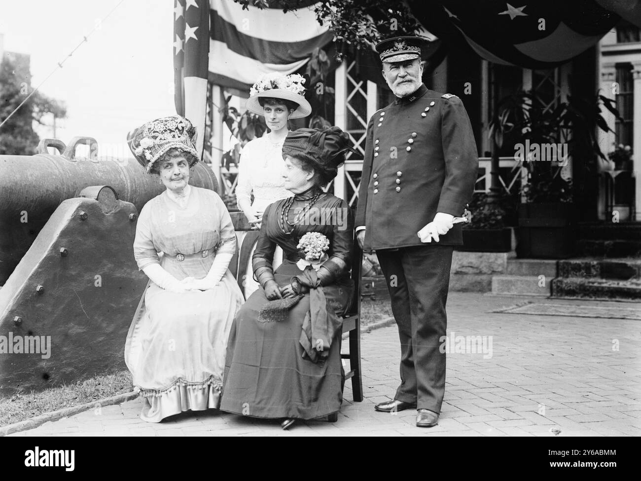 Mrs. F.D. Grant, Mrs. U.S. Grant III, Mrs. F.M. Gibson; Gen. F.D. Grant ...
