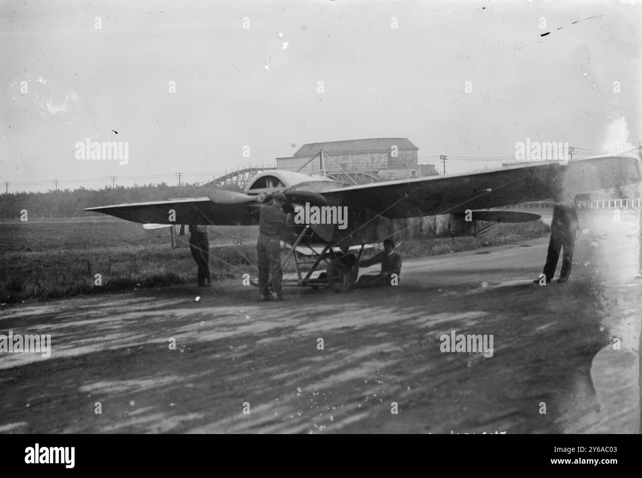 Grahame whites nieuport monoplane hi-res stock photography and images ...