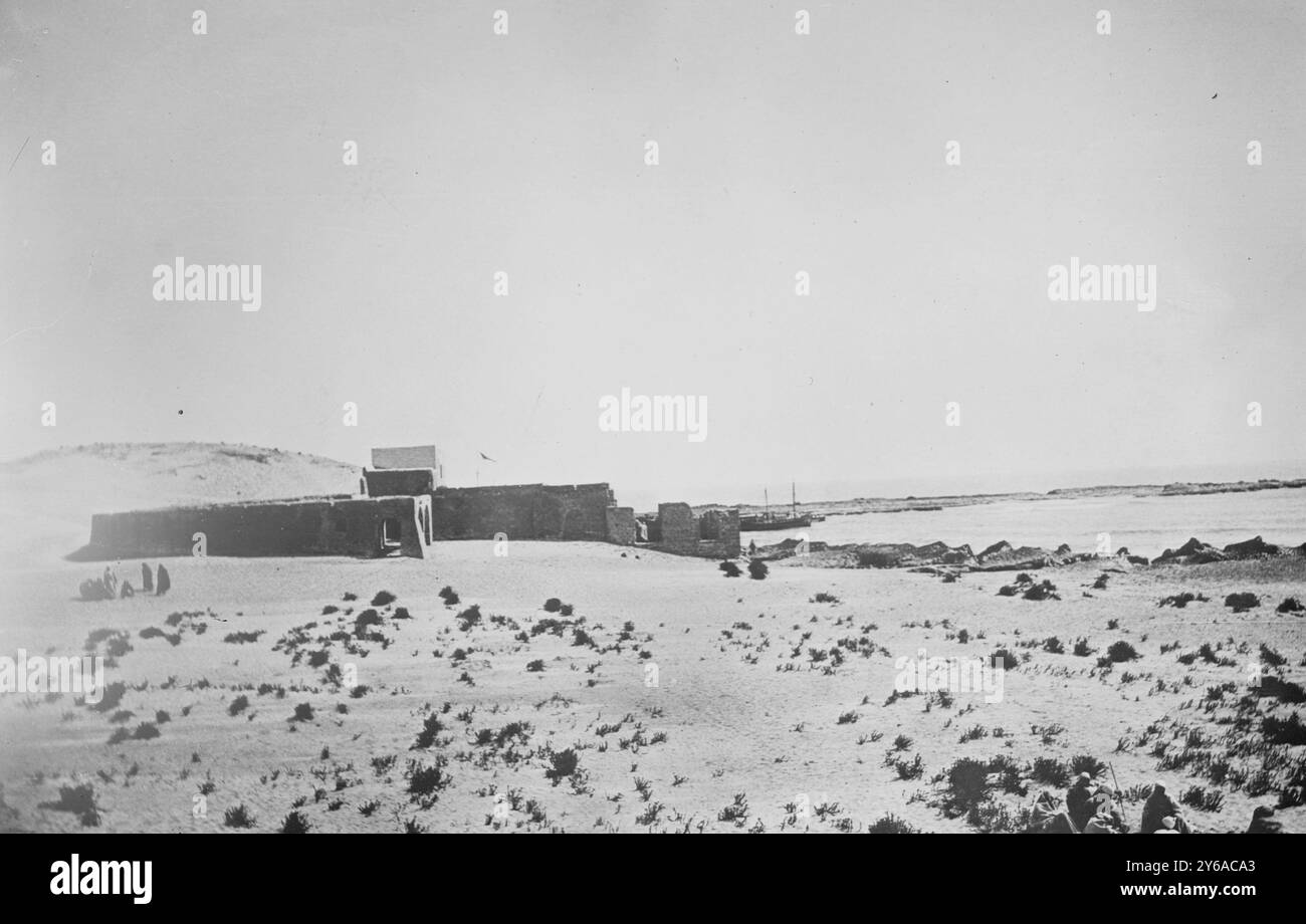 Oasis of Misturata, Photo shows Misratah (Misrata), a seaport in Libya ...