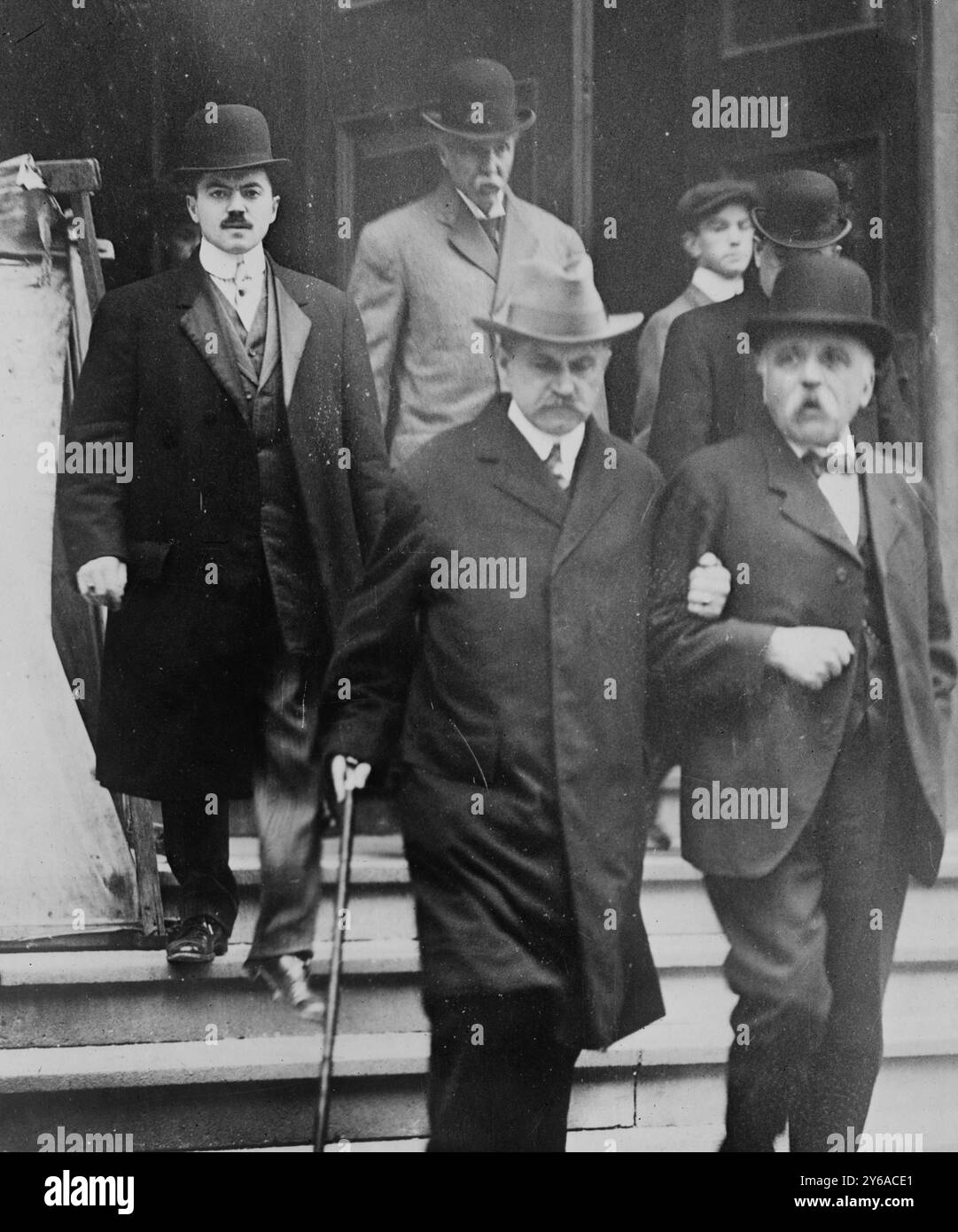 Judge Dunbar and Edmands, Photo shows Judge Philip R. Dunbar with Moses Grant Edmands, father of ...