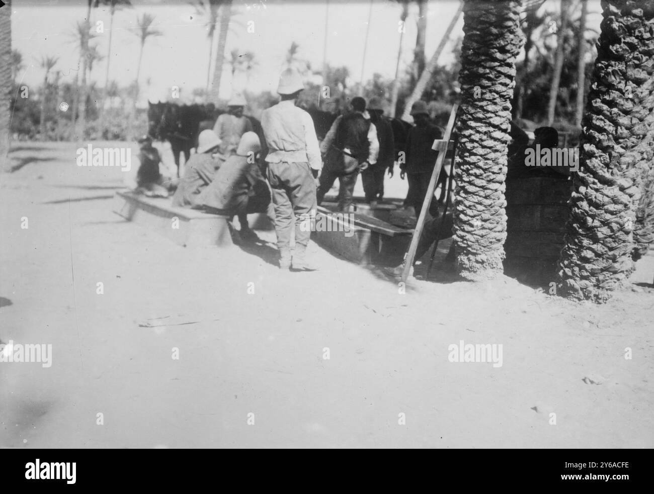 Italian soldiers under palm trees hi-res stock photography and images ...