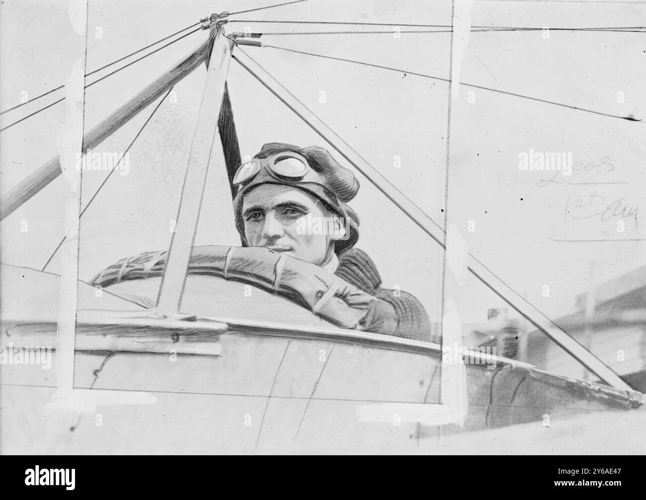 C.M. Vought, Photograph shows aviation pioneer Chauncey Milton Vought ...
