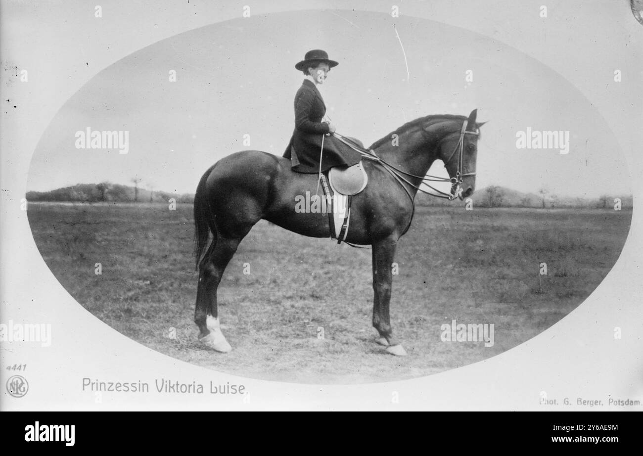 Prinzessin Viktoria Luise, Photo shows Princess Victoria Louise of ...