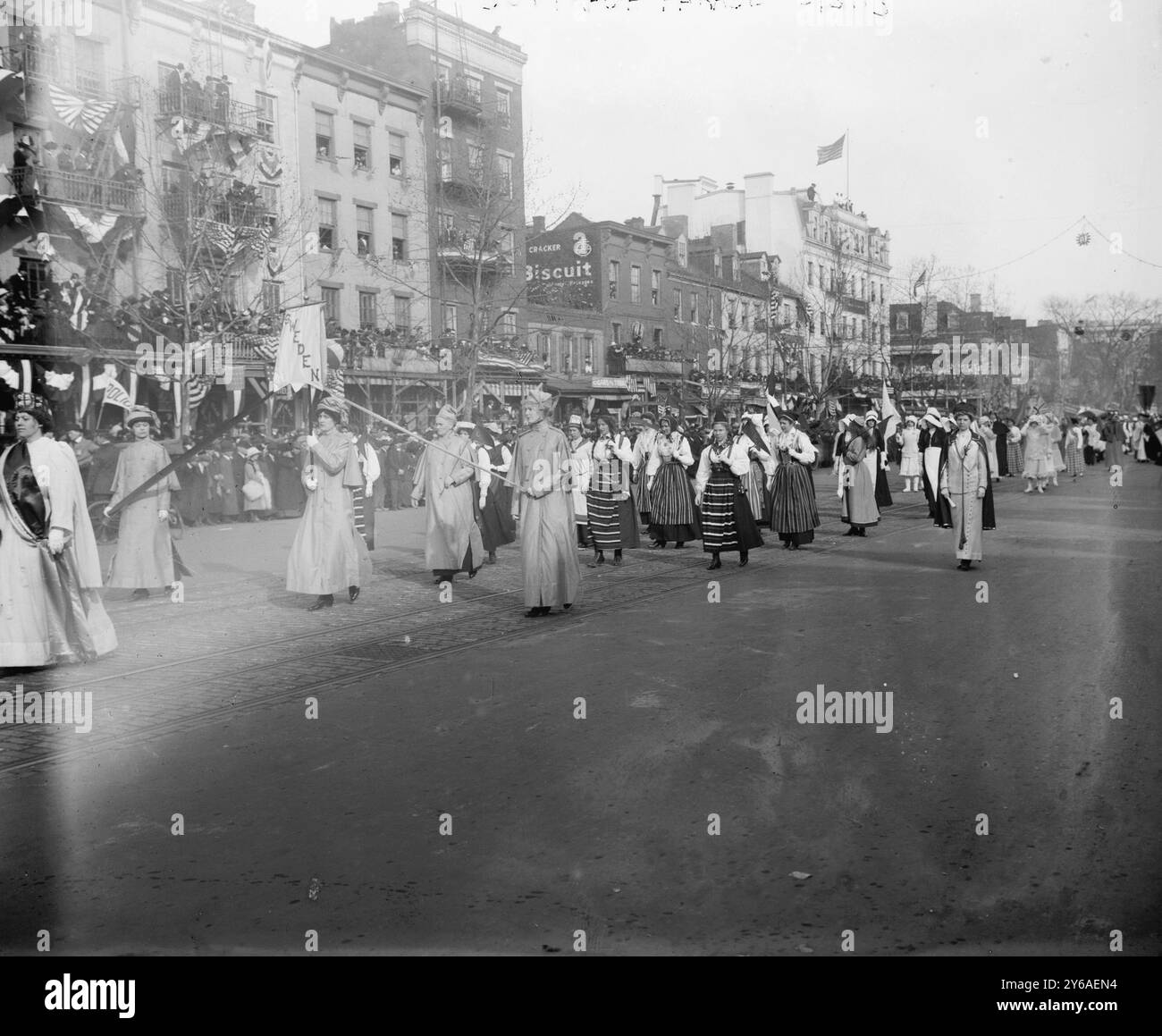 1913 suffrage parade in hi-res stock photography and images - Alamy