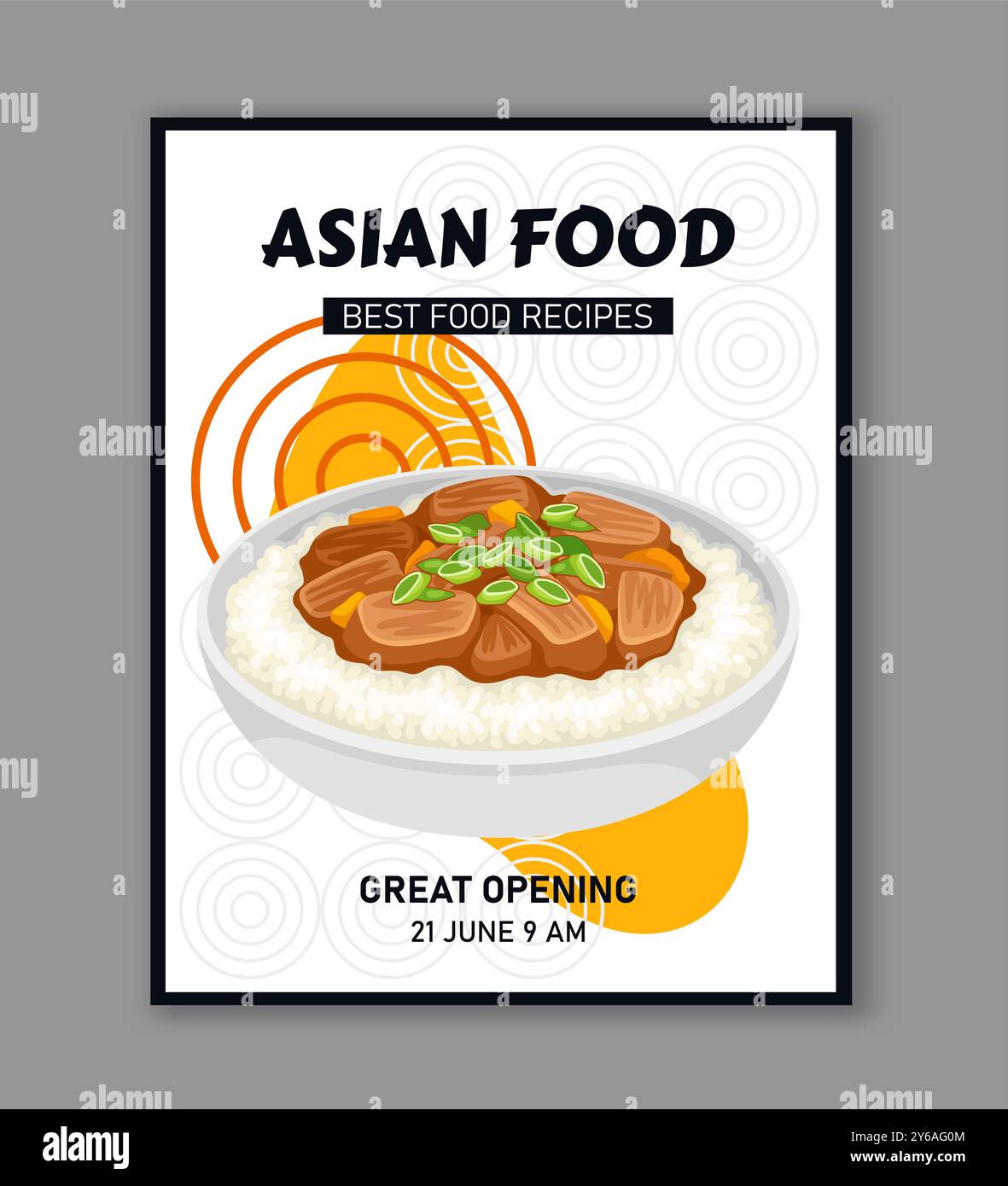 Street food thai street food market Stock Vector Images - Alamy