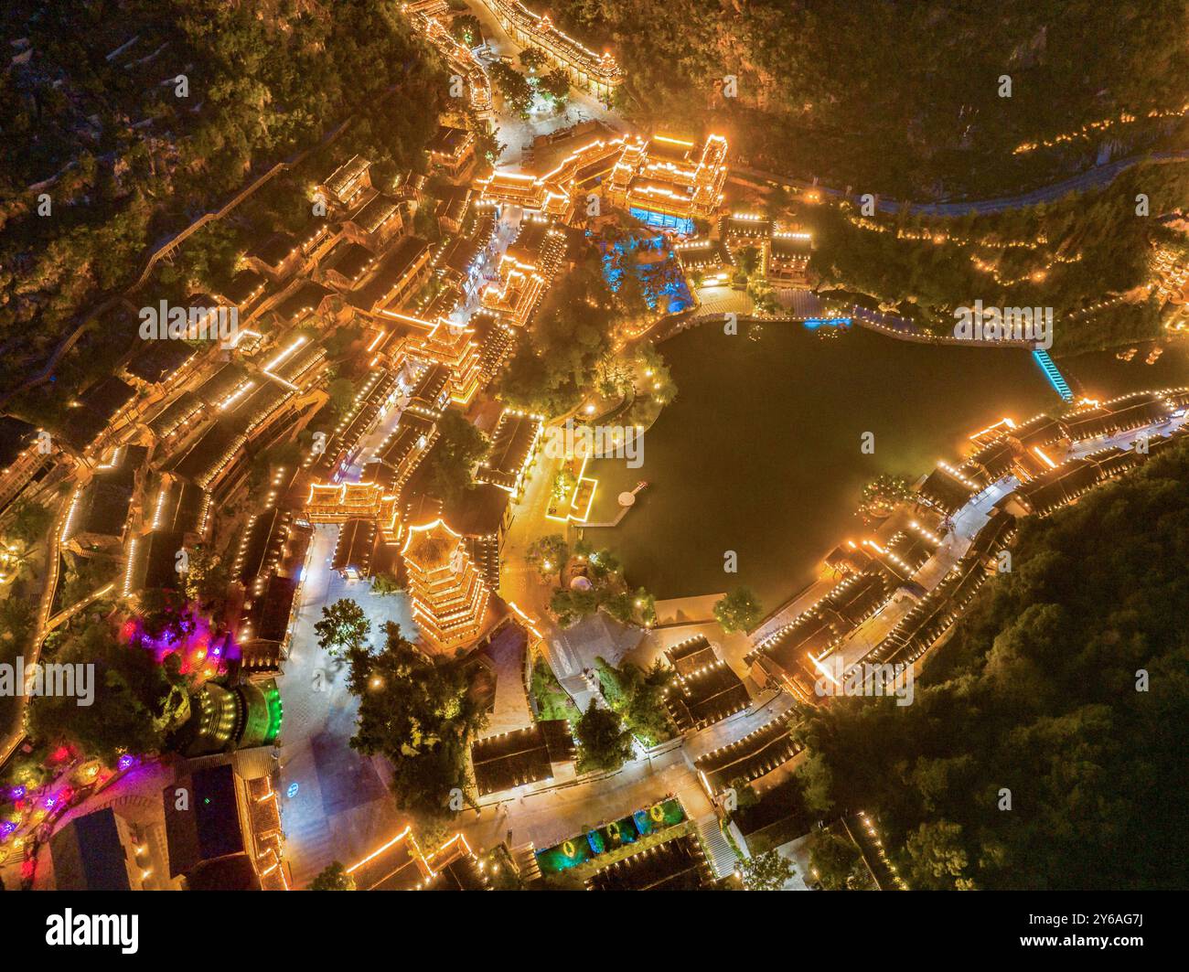 Aerial photos show city hi-res stock photography and images - Alamy