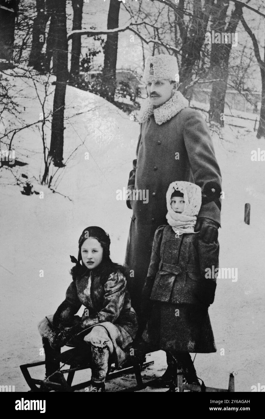 Prince Carl, Sweden with Margaret & Martha, Photo shows Prince Carl of ...