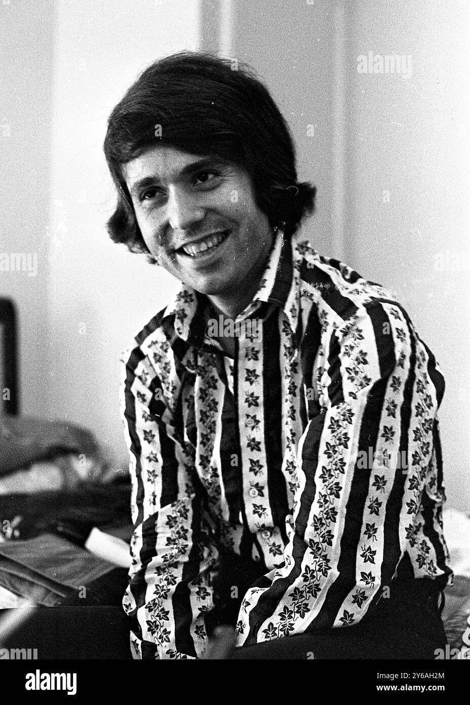 Spanish popular singer Raphael (born Miguel Rafael Martos Sánchez ...