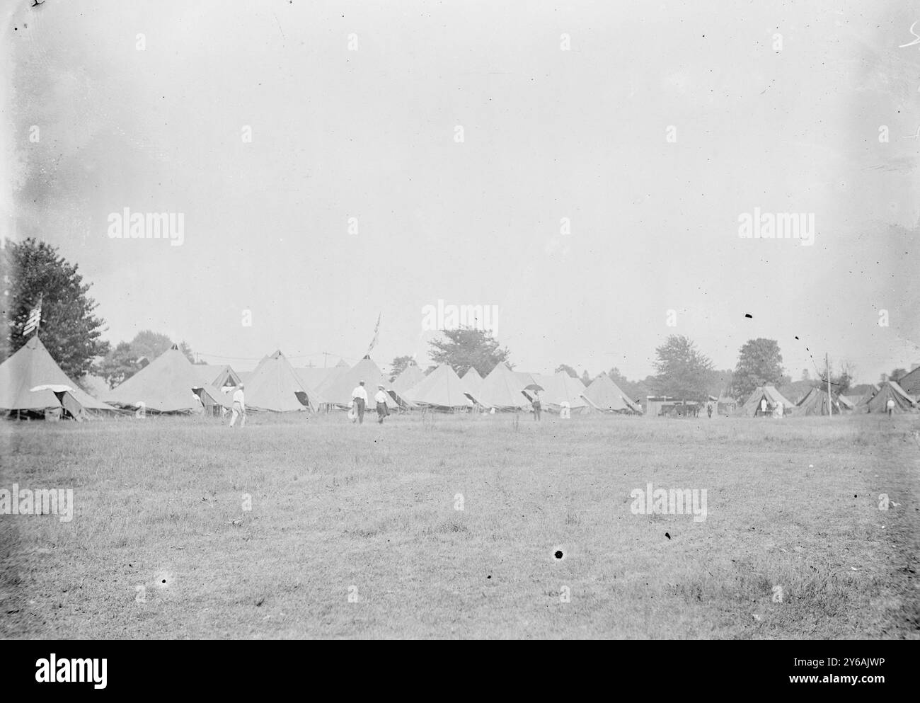 Camp - Gettysburg, Photo shows the Gettysburg Reunion (the Great ...