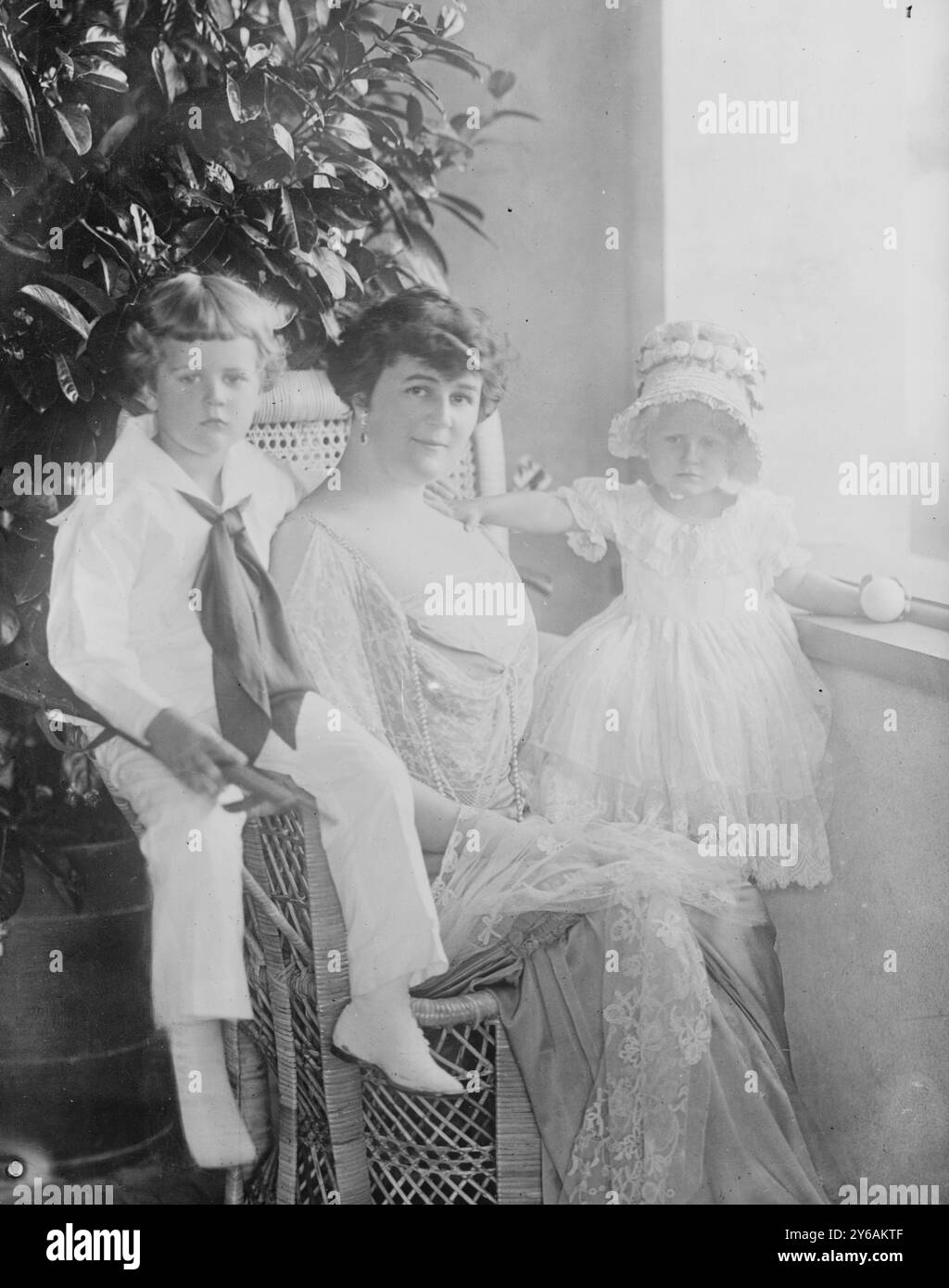 Mrs. F.B. Harrison, Photo shows Mrs. Mabel Judson Cox, second wife of ...