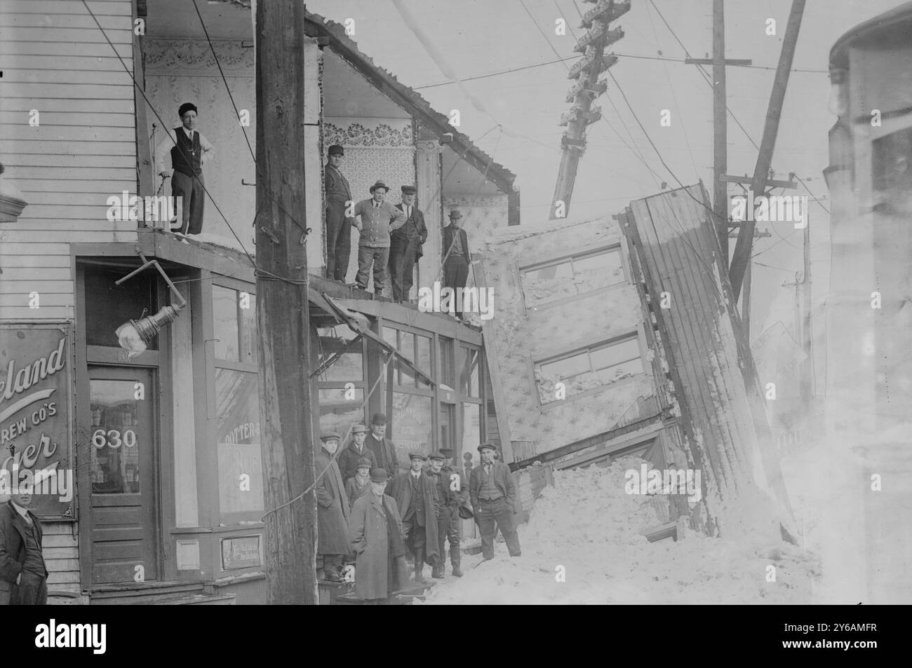 Cleveland storm damage hi-res stock photography and images - Alamy