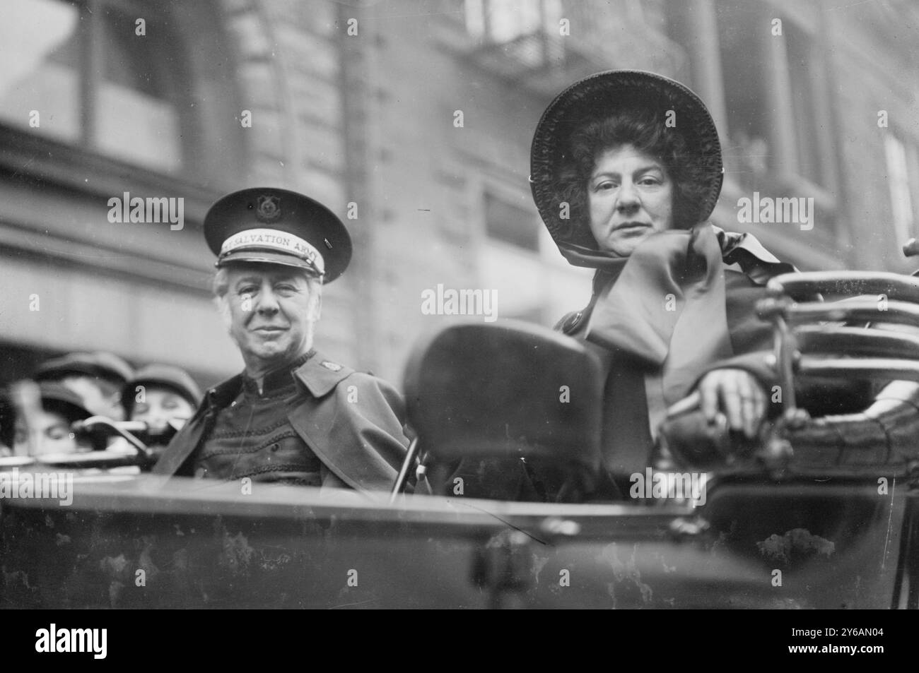 Gen. Booth & Eva Booth, Photo shows Bramwell Booth (1856-1929), the ...