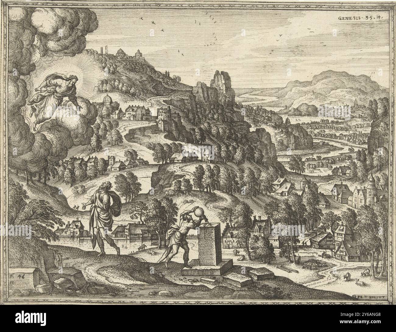 God blesses Jacob and calls him Israel, Images and scenes from the ...