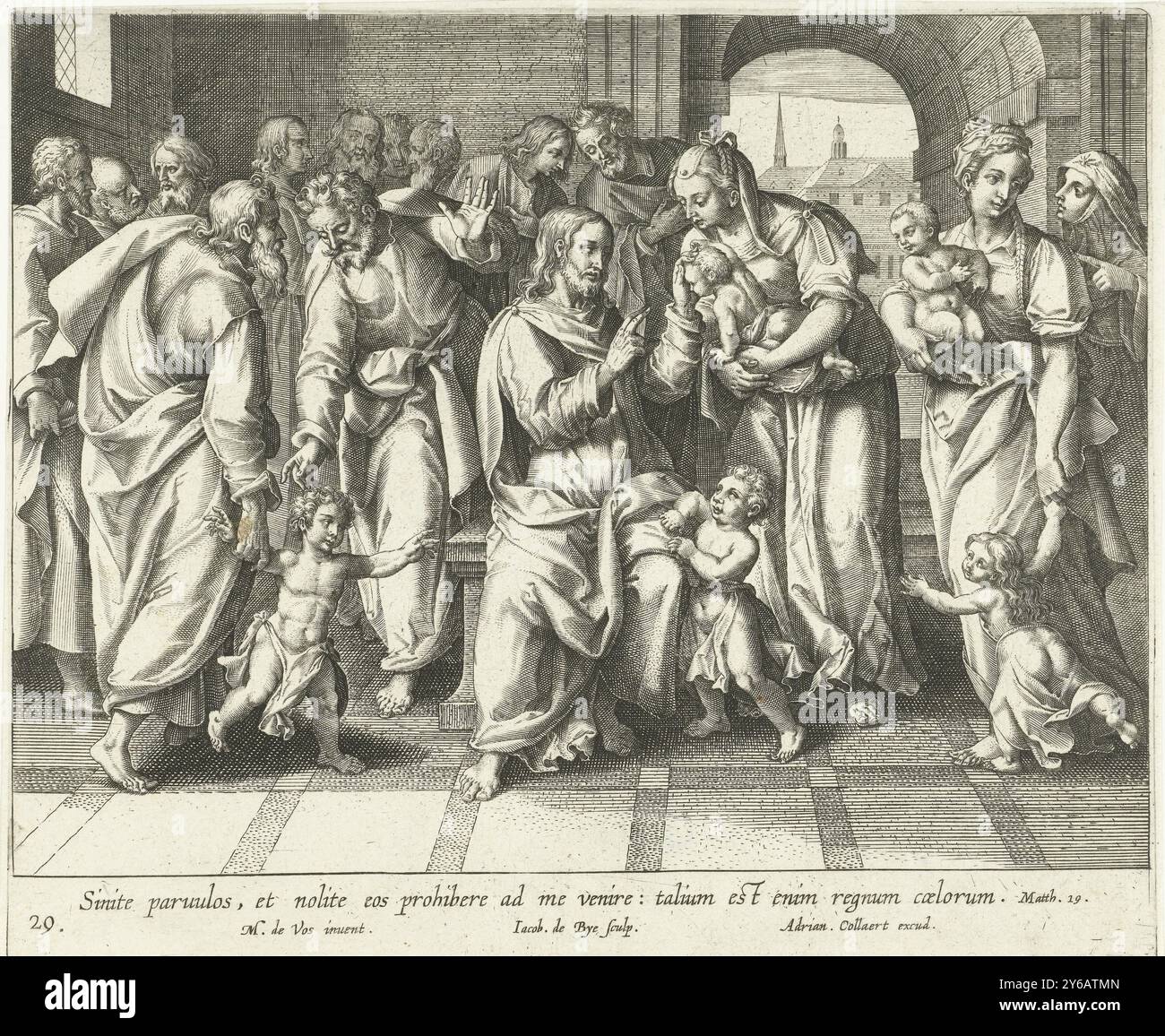 Christ blesses the children, Vita, passio et Resvrrectio Iesv Christi (series title), Life ...