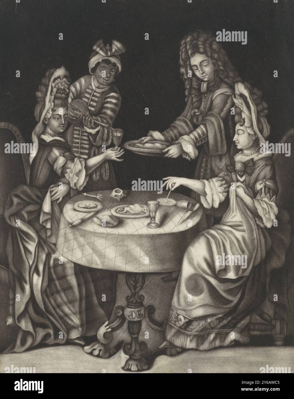 Fontange hairstyles hi-res stock photography and images - Alamy