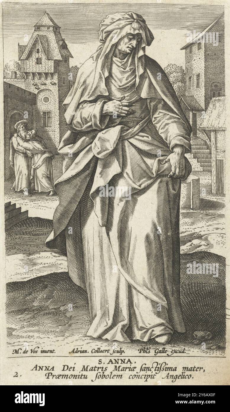Saint Anna, S. Anna (title on object), Famous women from the New ...
