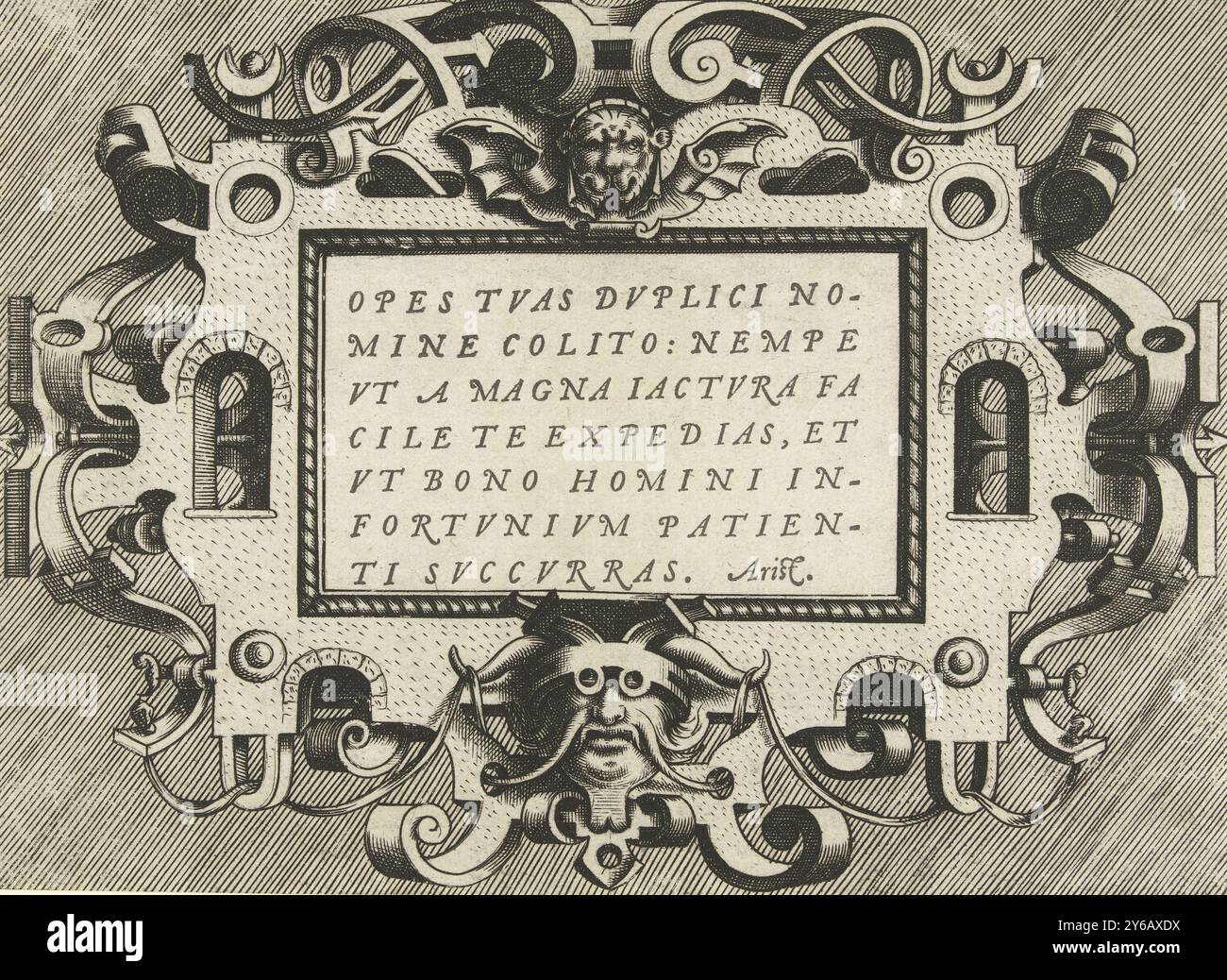 Horizontal rectangular cartouche hi-res stock photography and images ...