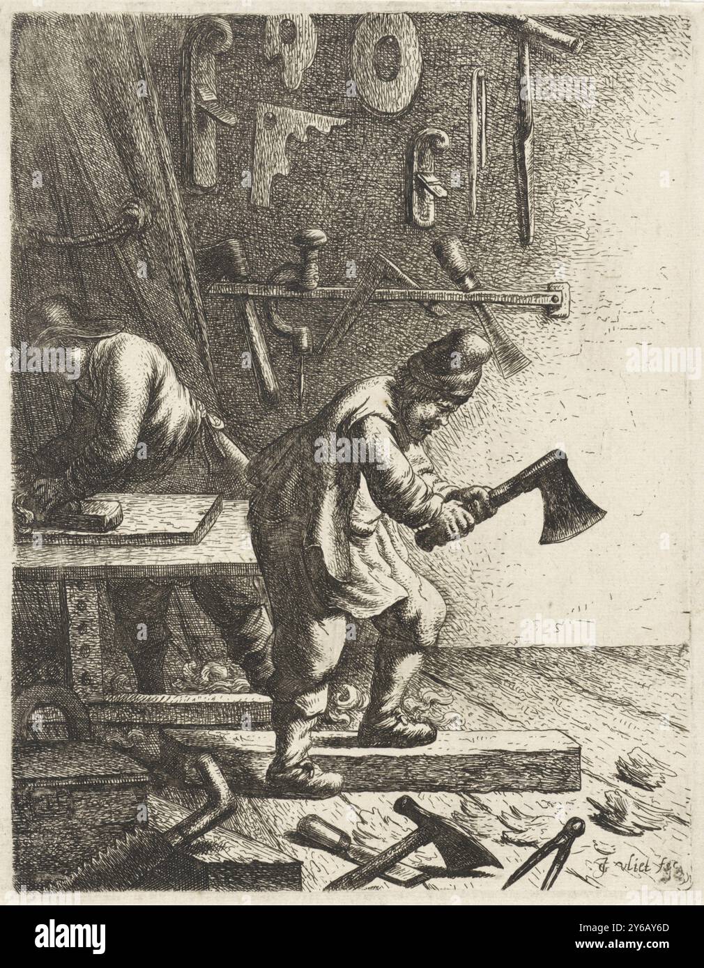 Second carpenter stands hi-res stock photography and images - Alamy