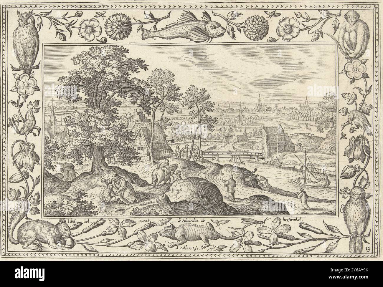 Parable of the Good Samaritan, Landscapes with Biblical, mythological ...