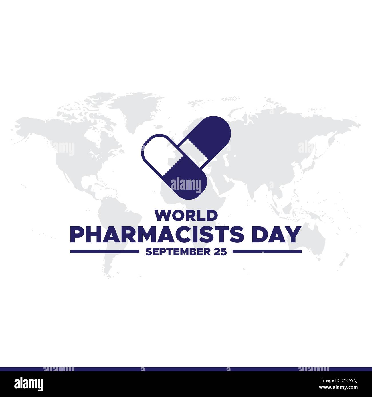 World Pharmacists day, 25 September, banner, ads, post design, vector ...