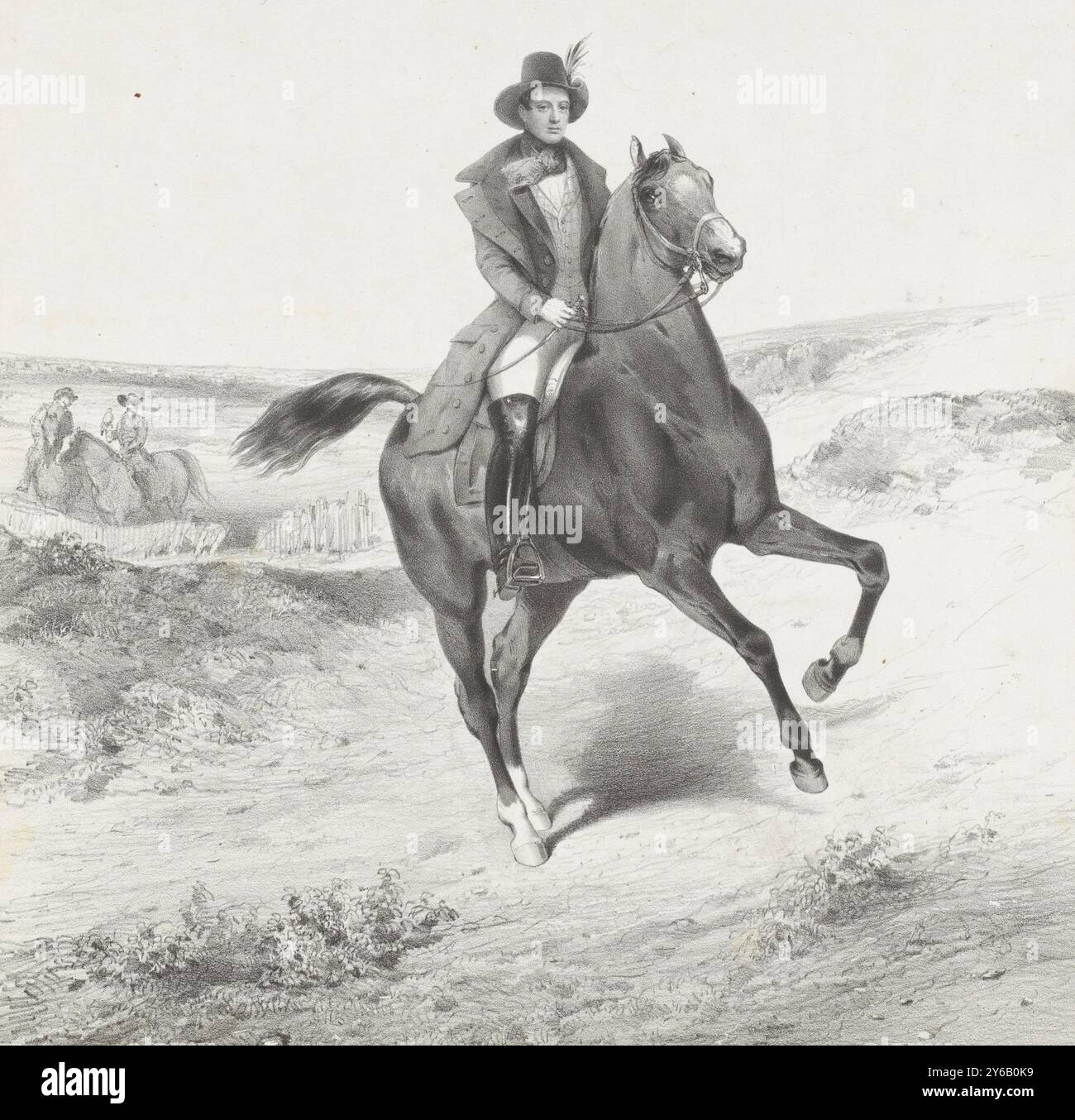 Equestrian portrait of Alexander I, Prince of the Netherlands ...